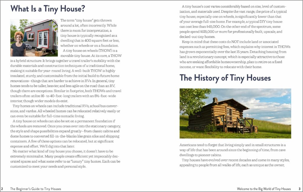 Tiny House Expedition - Our Tiny House Book Sneak Peek