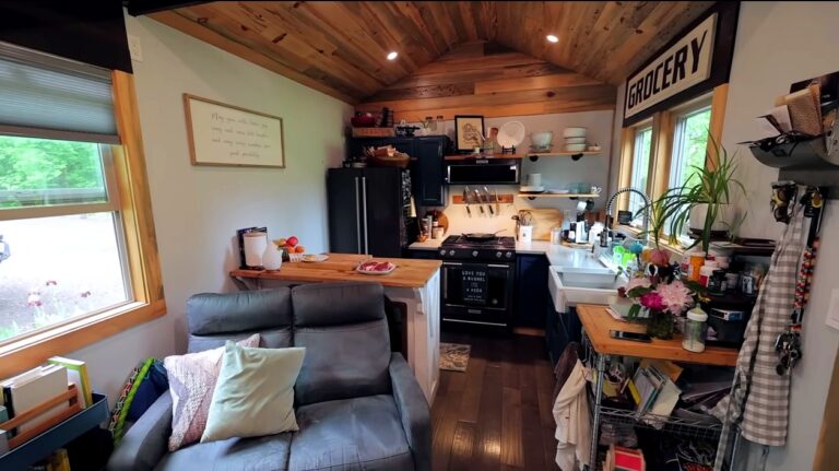 Tiny House Expedition - Family Builds Beautiful Not-So TINY HOUSE