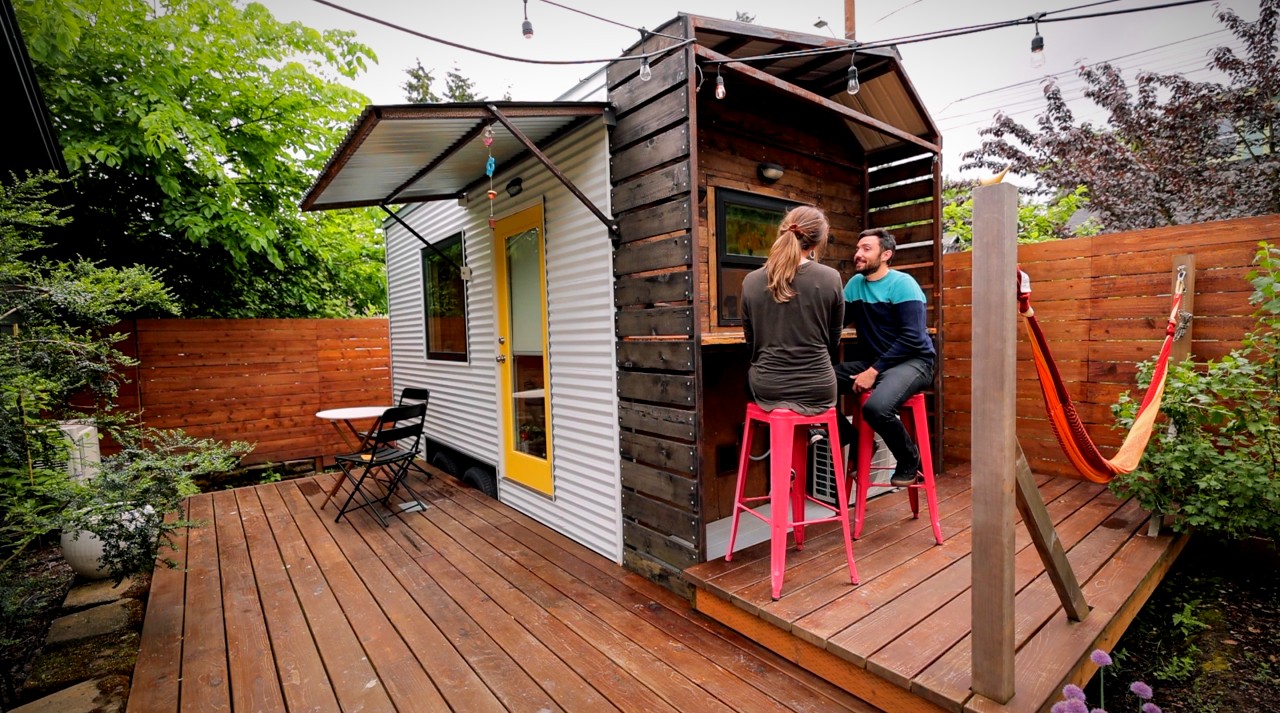 Tiny House Expedition - Mini Urban EcoVillage with 2 Tiny Homes