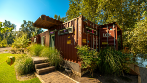 Tiny House Expedition - Impressive Small Container Home built with 2 ...