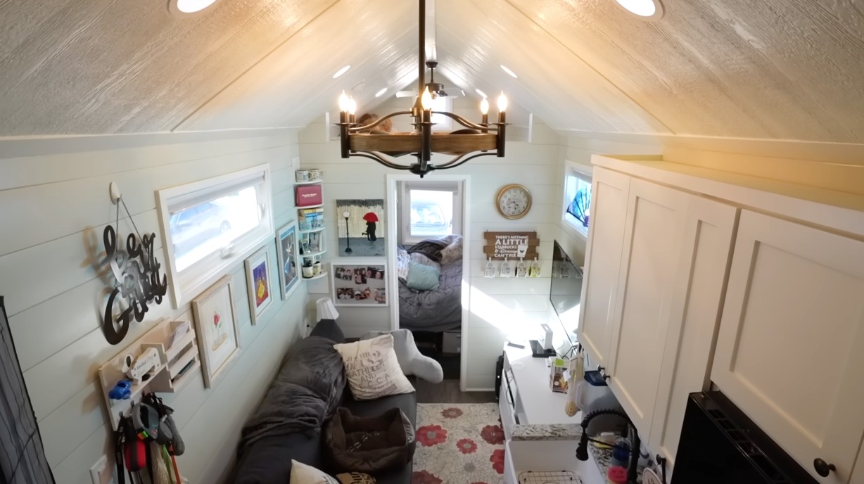 Disney Fan’s Tiny House with Downstairs Bedroom - Tiny House Blog