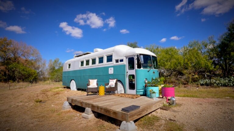 Tiny House Expedition - Couple's Stunning Vintage Bus Tiny Home & Tiny ...